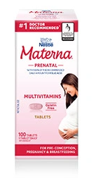MATERNA PRENATAL MULTIVITAMINS 100 TABLETS – Pharmacy For Life