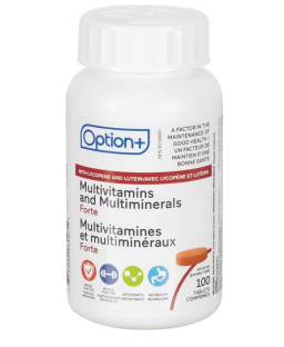 Option+ Multivitamin and Minerals Strong 100 Tablets – Pharmacy For Life