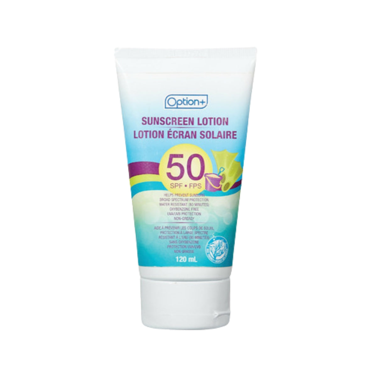 Option+ Sunscreen Lotion SPF 50 120 ml – Pharmacy For Life