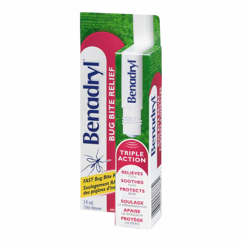 Benadryl Bug Bite Relief 14mL – Pharmacy For Life