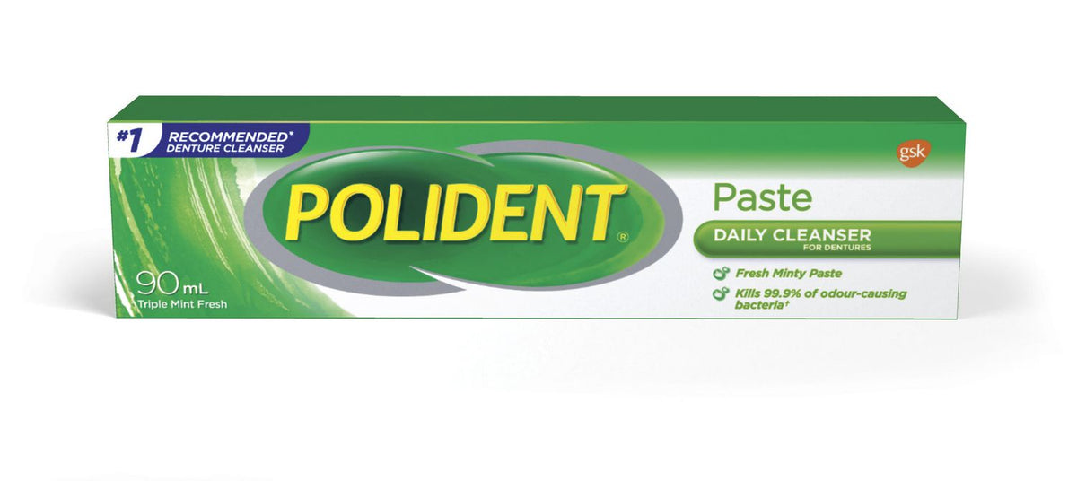 Polident Daily Cleanser Paste 90mL – Pharmacy For Life