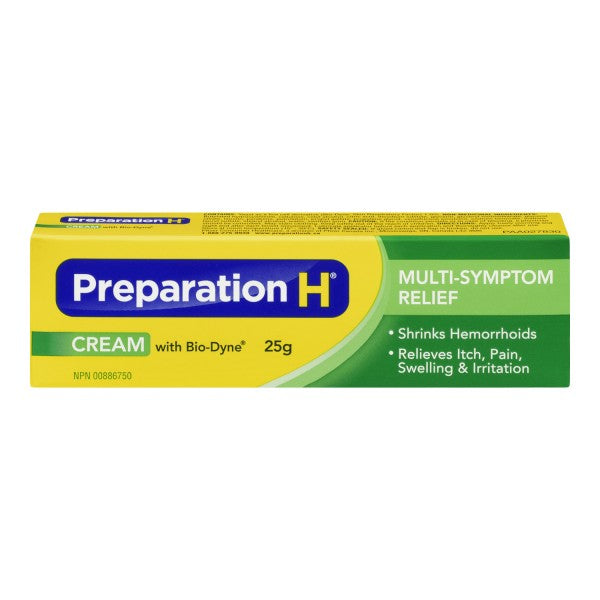 Preparation H Cream 25g – Pharmacy For Life
