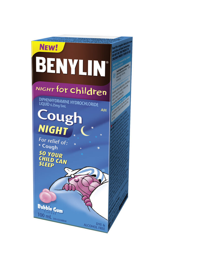 Benylin Night For Children Cough 100mL – Pharmacy For Life
