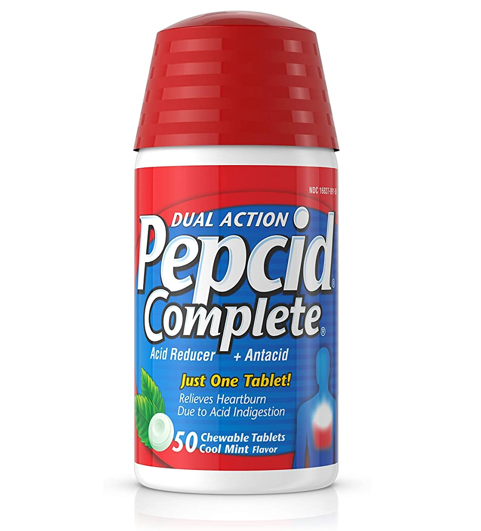 Pepcid Complete 50 Chewable Tablets Mint Flavour – Pharmacy For Life