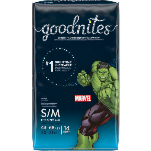 Goodnites Nighttime Underwear – Pharmacy For Life