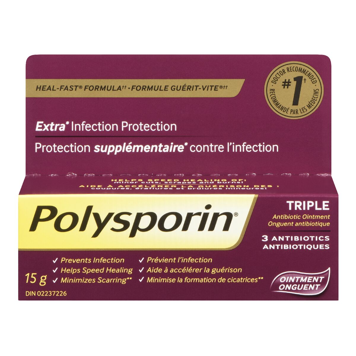 Polysporin Triple 3 Antibiotics Ointment – Pharmacy For Life