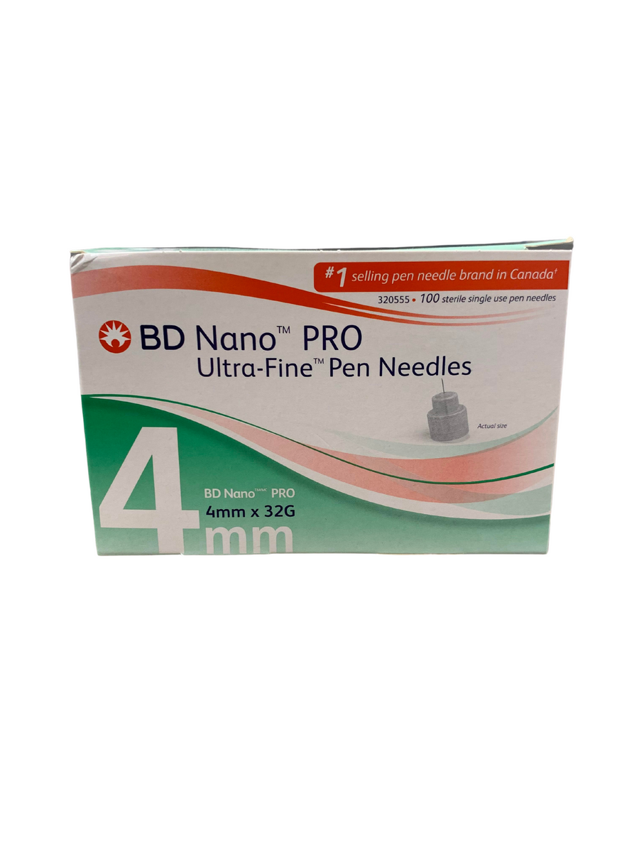 Embecta Nano PRO Ultra-Fine Pen Needle 4mmx32G 100 Count – Pharmacy For ...