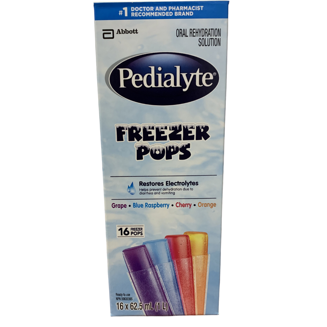 Pedialyte Freezer Pops 16 Pops – Pharmacy For Life