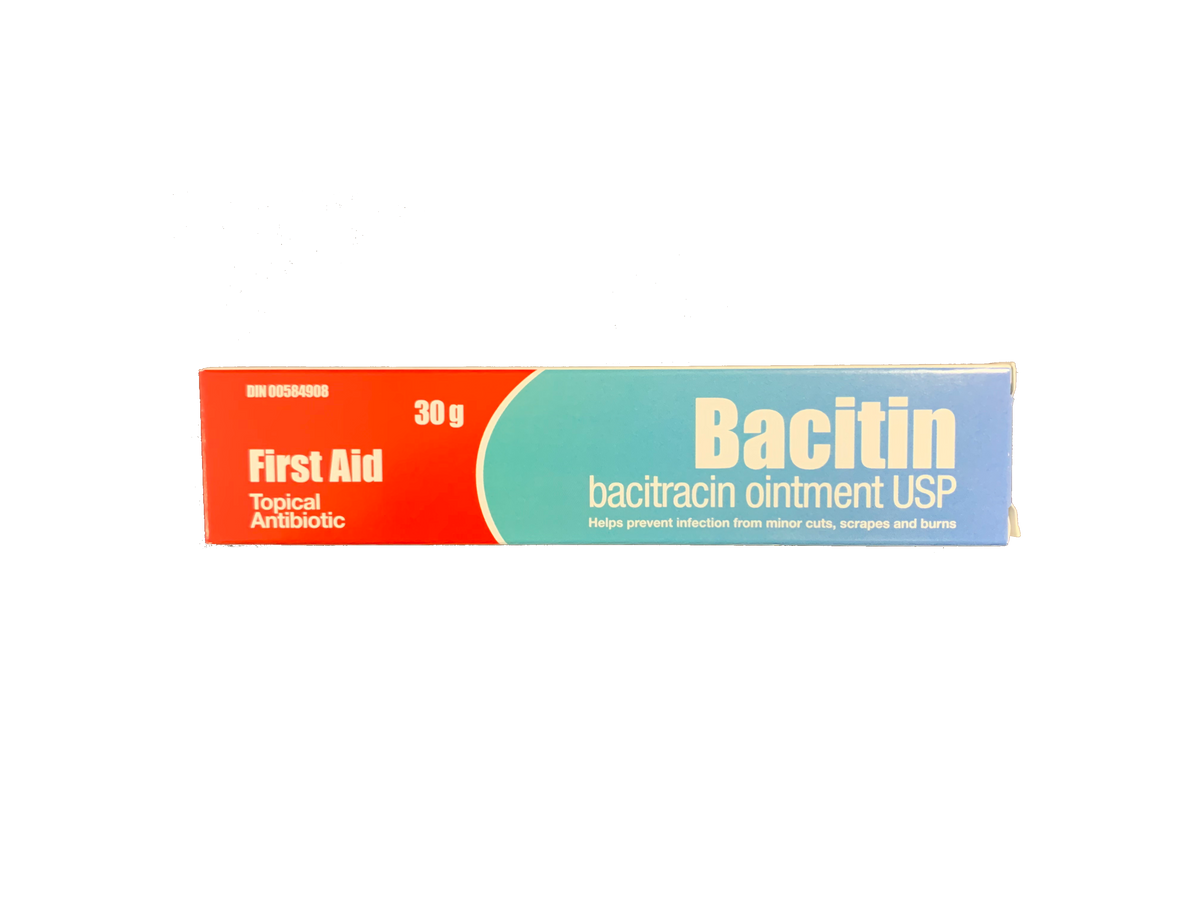 Bacitin Bacitracin Ointment USP 30g – Pharmacy For Life