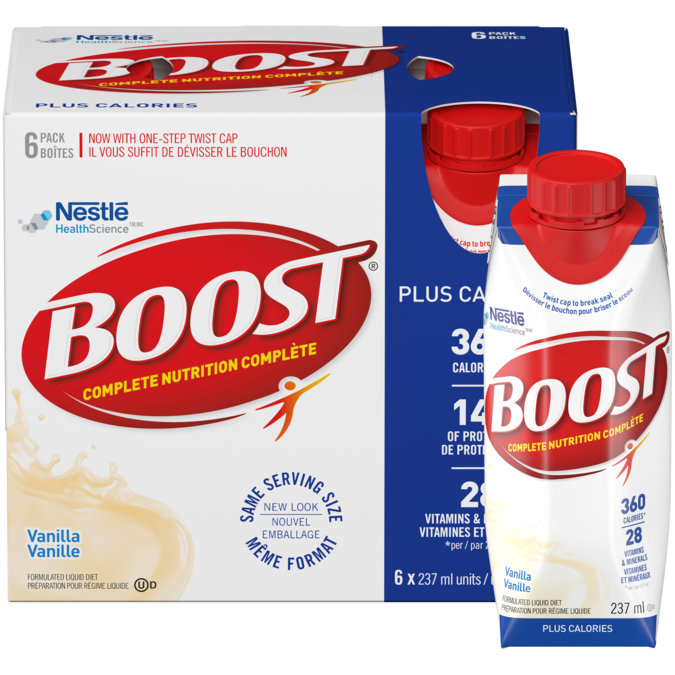 Boost Plus Calories Vanilla 6x237ml Units – Pharmacy For Life